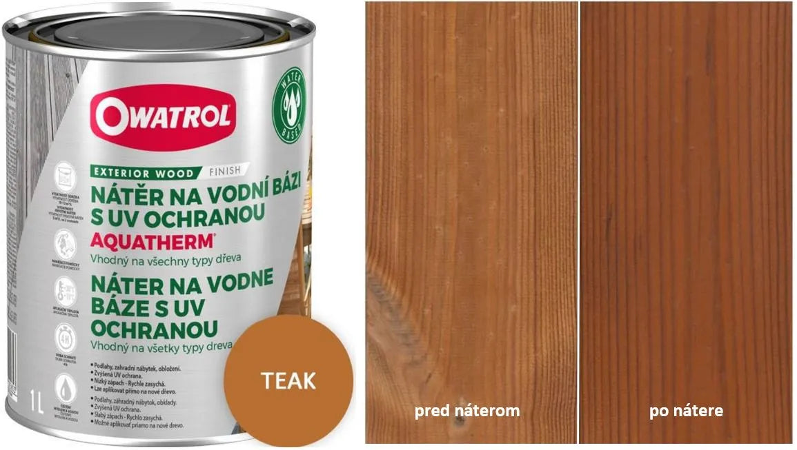 Finálny penetračný náter OWATROL AQUATHERM – FINMAT - stavba a záhrada